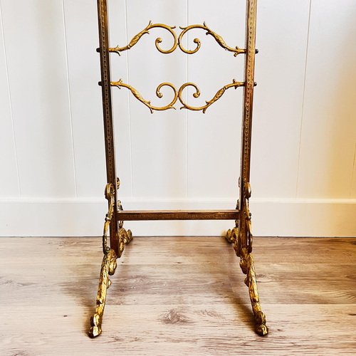 Hollywood Regency Double Standing Hall Tree Rack for sale at Pamono