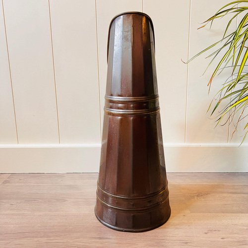 Vintage Copper Cane Stand with Handles for sale at Pamono