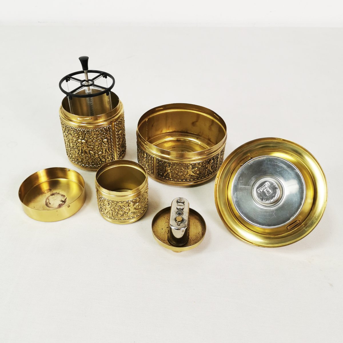 Art Deco Smoking Set from Erhard, Germany, 1960s, Set of 3 for sale at ...