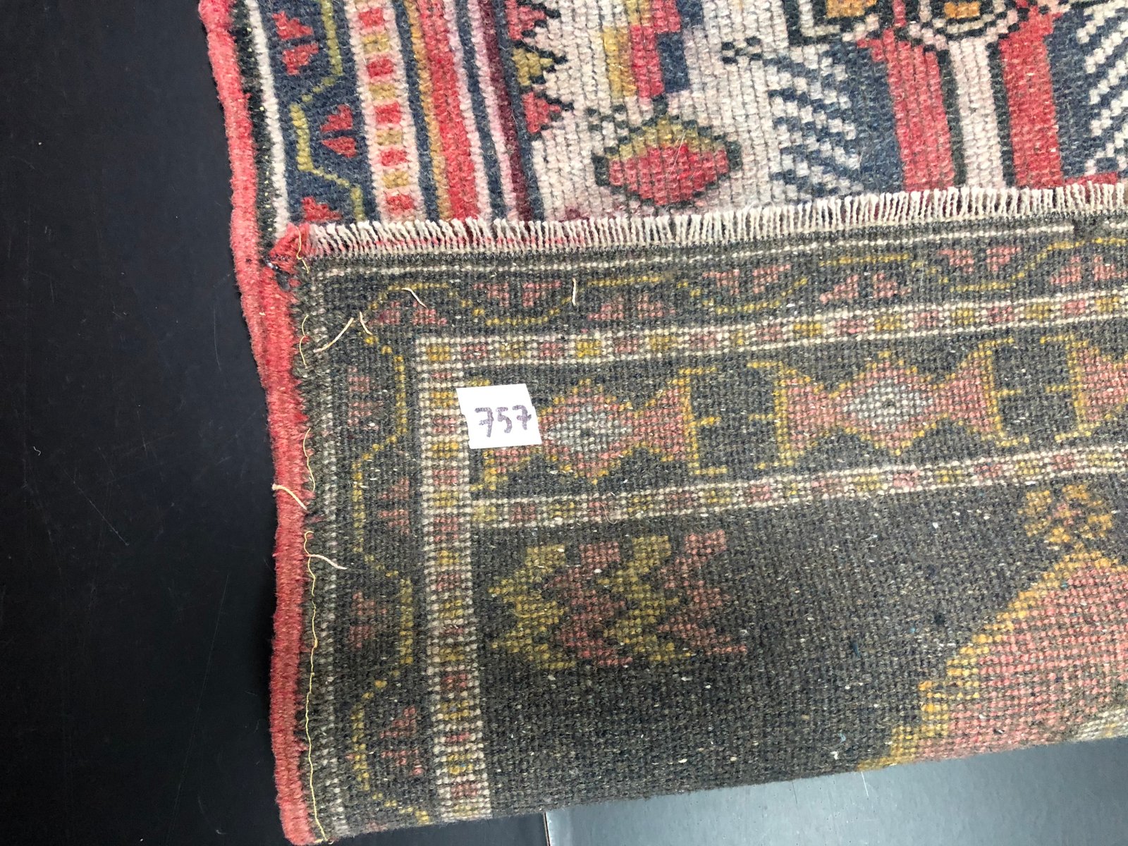 Small Turkish Wool Rug, 1960s for sale at Pamono