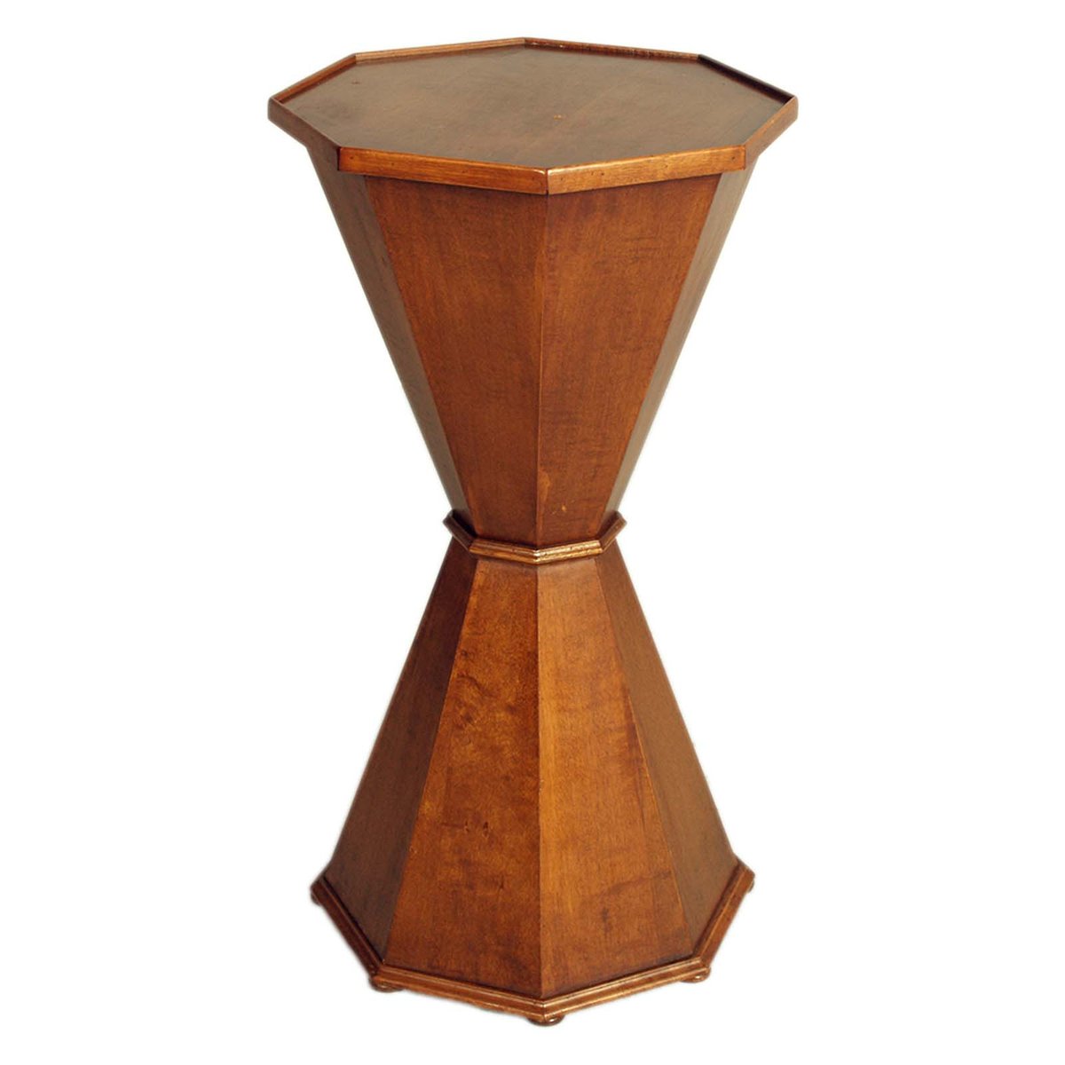 Hourglass-Shaped Masonic Column in Wax-Polished Walnut, 1930s for sale ...