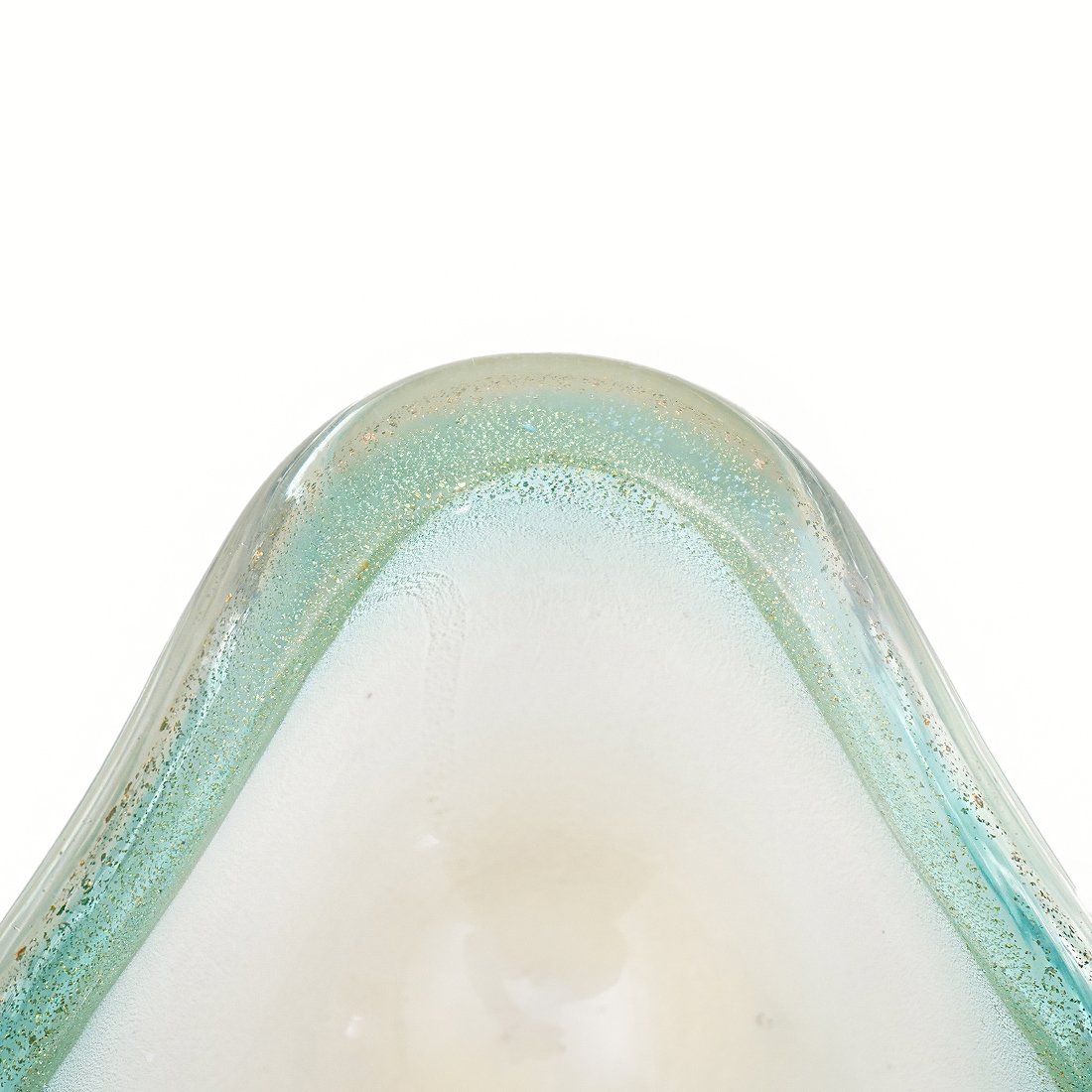 Murano Glass Bowl with Gold Inclusions, 1960s for sale at Pamono