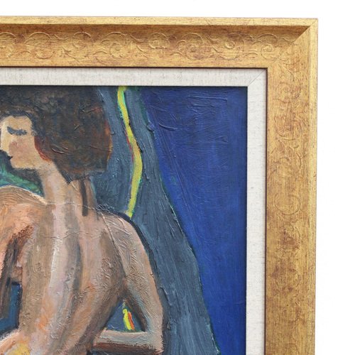 Nude at the Window Overlooking Sacré-Coeur by Louis Latapie, 1930s for sale at Pamono