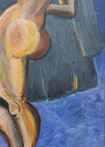 Nude at the Window Overlooking Sacré-Coeur by Louis Latapie, 1930s for sale at Pamono