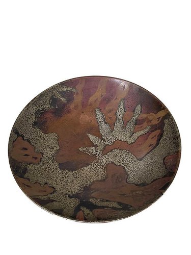 Art Deco Bronze Wall Plate attributed to Paul Haustein for WMF Ikora ...