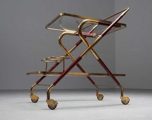 Grappa Trolley by Cesare Lacca, 1950s for sale at Pamono
