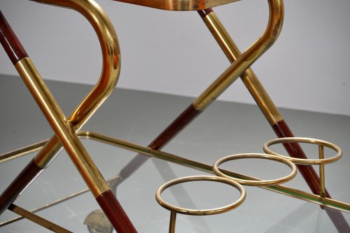 Grappa Trolley by Cesare Lacca, 1950s for sale at Pamono