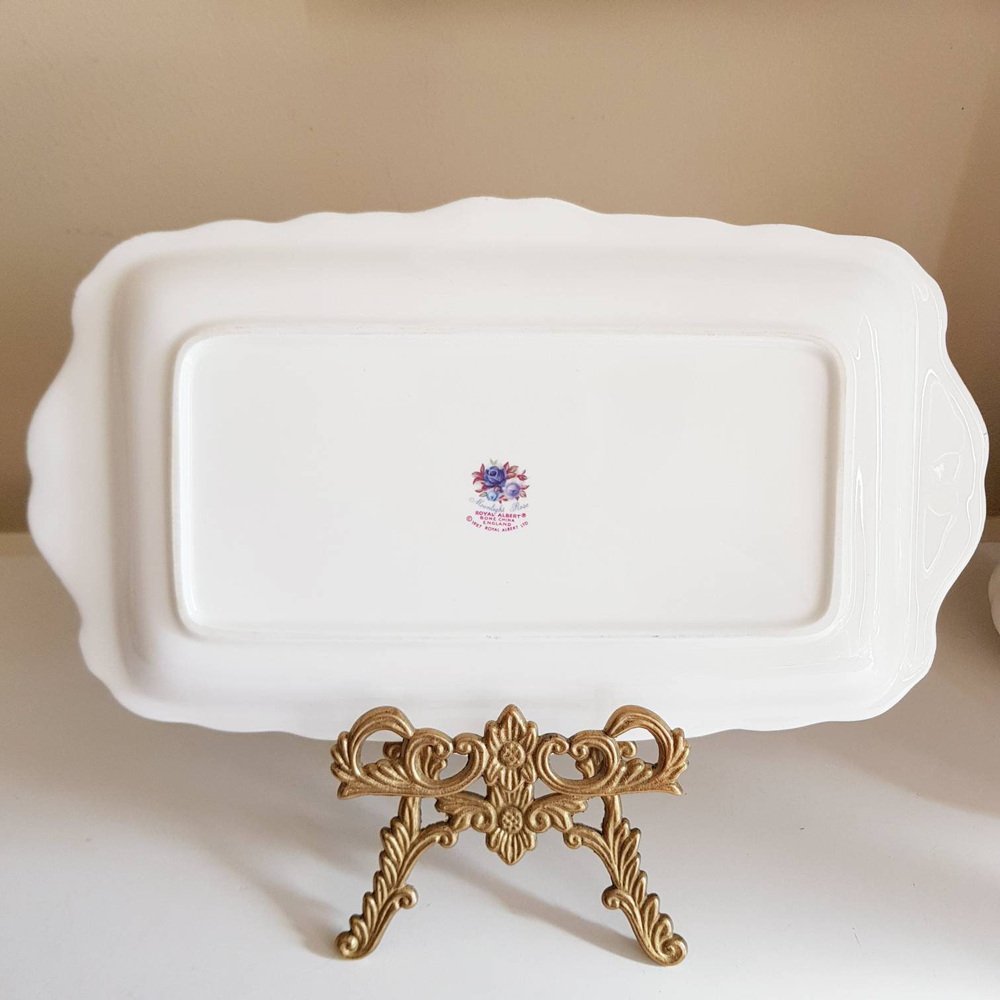 Original Moonlight Rose Dish from Royal Albert, England, 1987 for sale ...