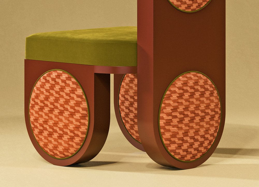 Fyoo Cher Dining Chair by Malabar for sale at Pamono