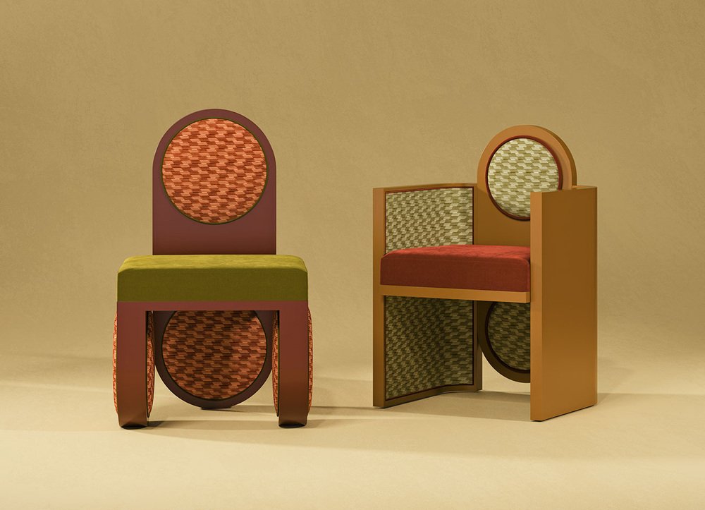 Fyoo Cher Dining Chair by Malabar for sale at Pamono