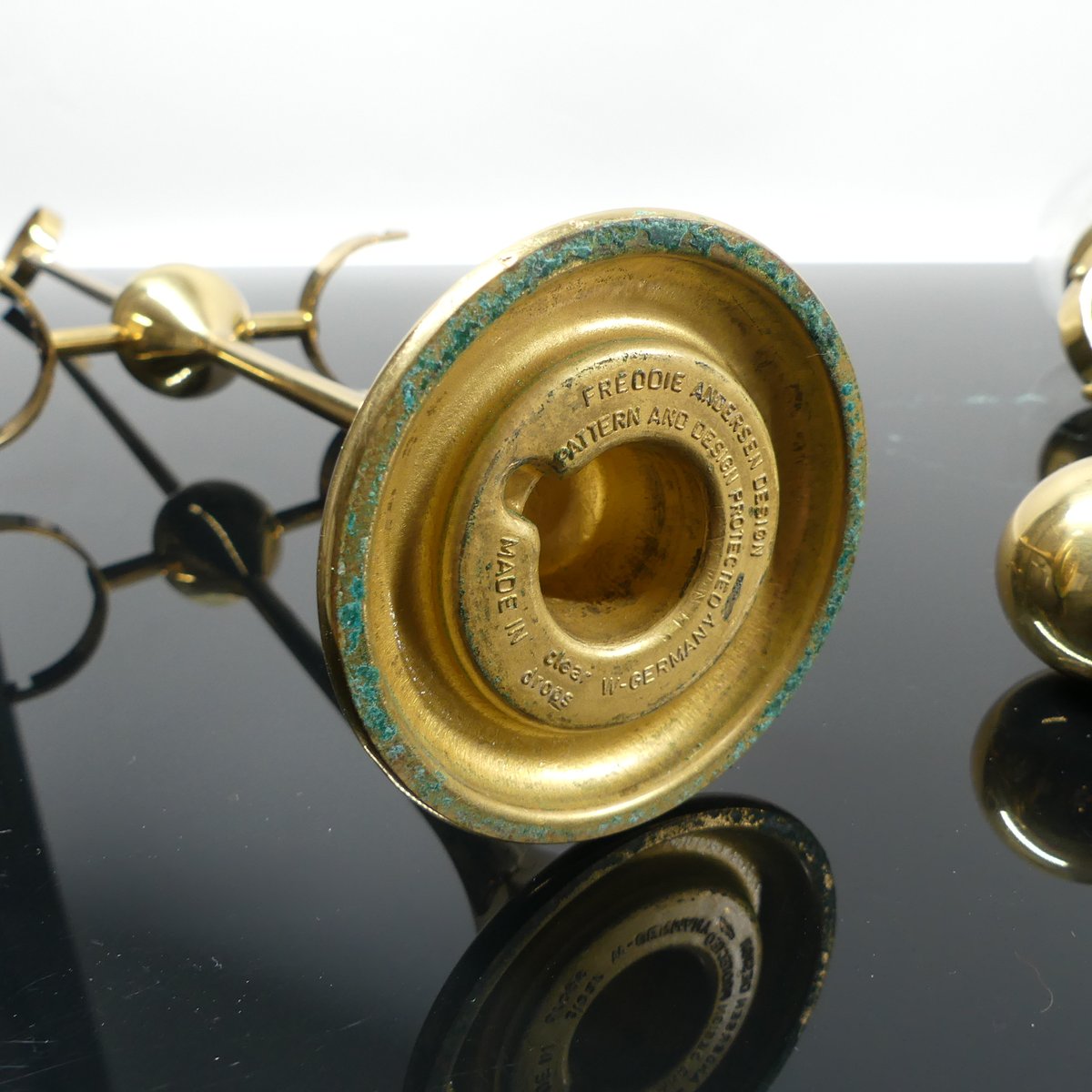 Clear Drops Oil Lamp by Freddie Andersen, 1970s for sale at Pamono