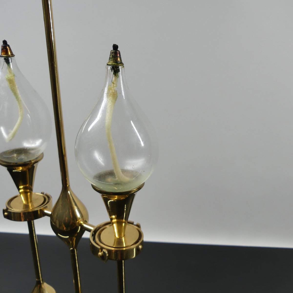 Clear Drops Oil Lamp by Freddie Andersen, 1970s for sale at Pamono