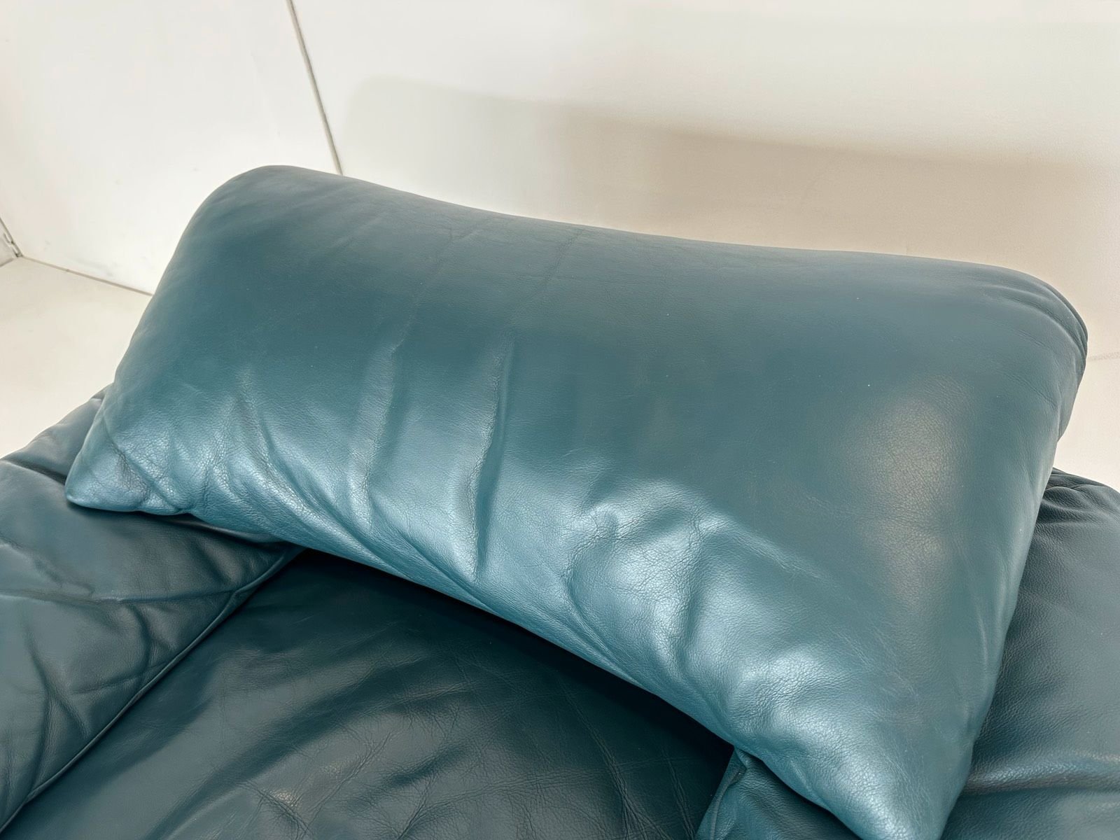 Maralunga Lounge Chair in Leather by Vico Magistretti for Cassina for ...