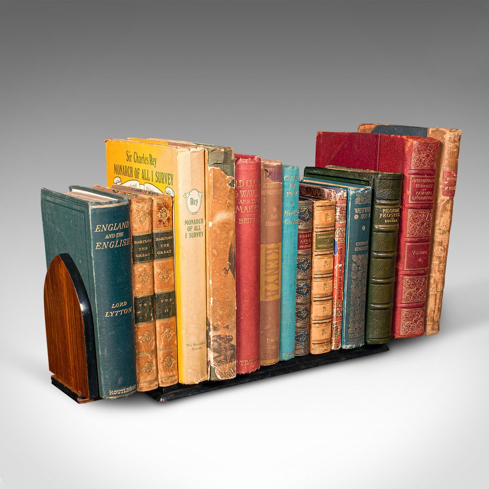 English Walnut Executive Desk Book Slide for sale at Pamono