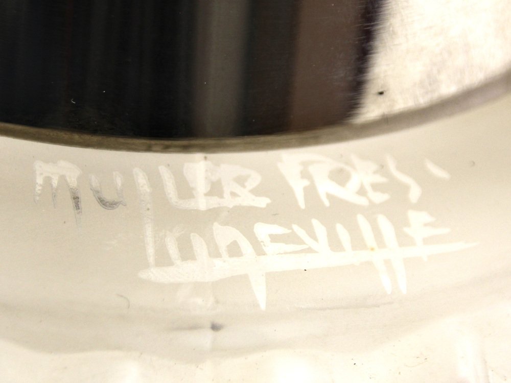 Large French Art Deco Ceiling Light from Muller Frères, 1920s for sale ...