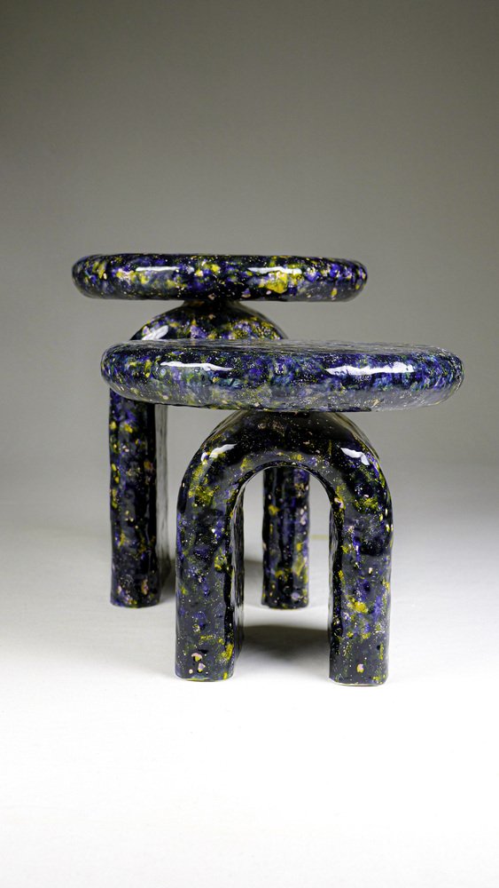 Tall Ucci Coffee Table by Lorenzo Zanovello for Stylnove Ceramiche for ...