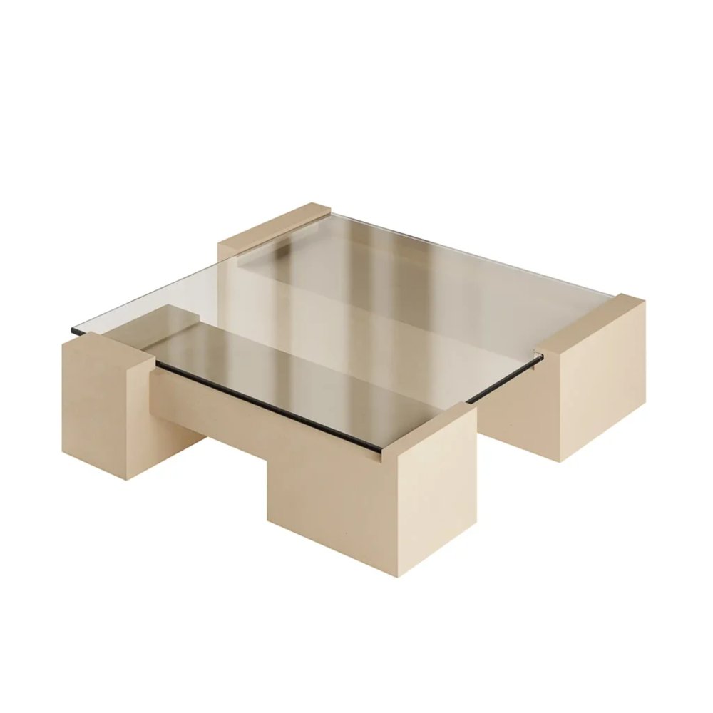 Clementi Micro-Cement Center Table by Marnois for sale at Pamono