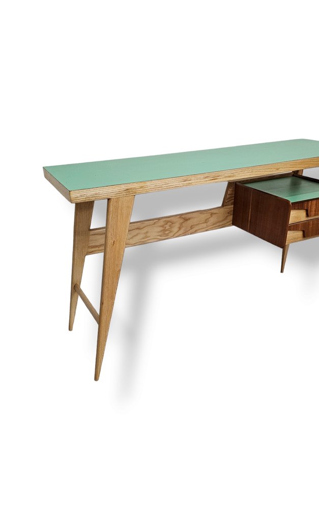 Vintage Ash Desk, 1960 for sale at Pamono