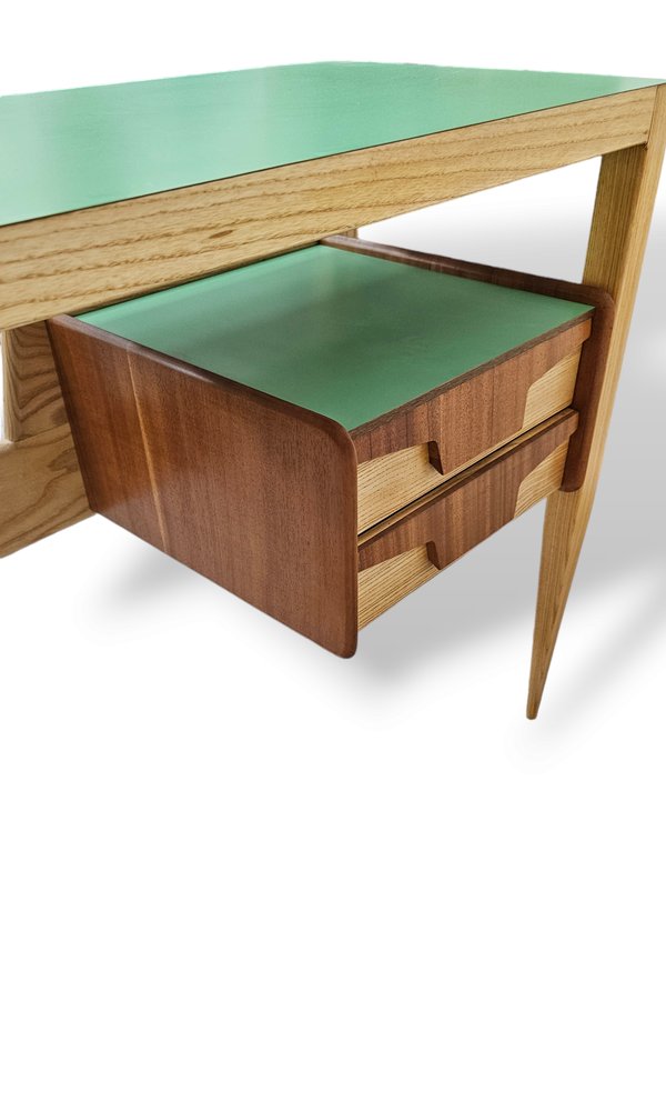 Vintage Ash Desk, 1960 for sale at Pamono
