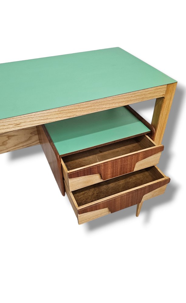 Vintage Ash Desk, 1960 for sale at Pamono