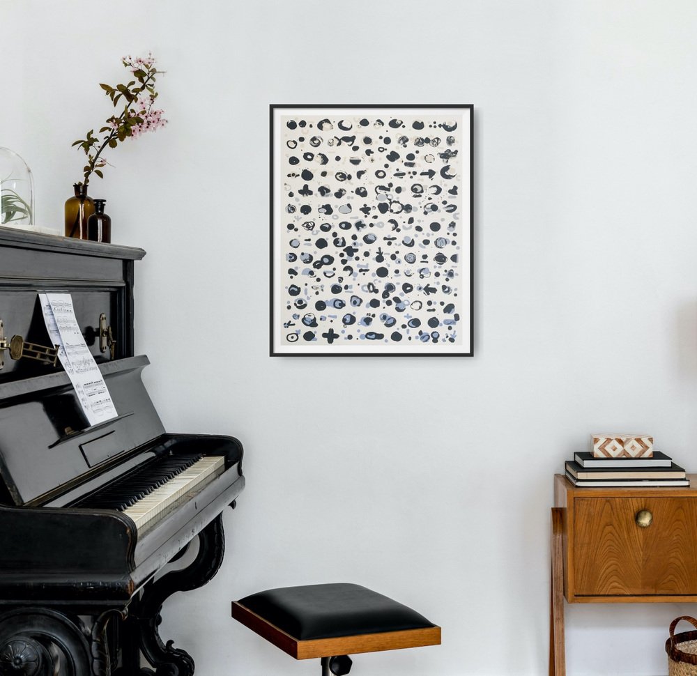 Marianna Stuhr, Zero-One System III, 2022, Serigrafia in vendita su Pamono