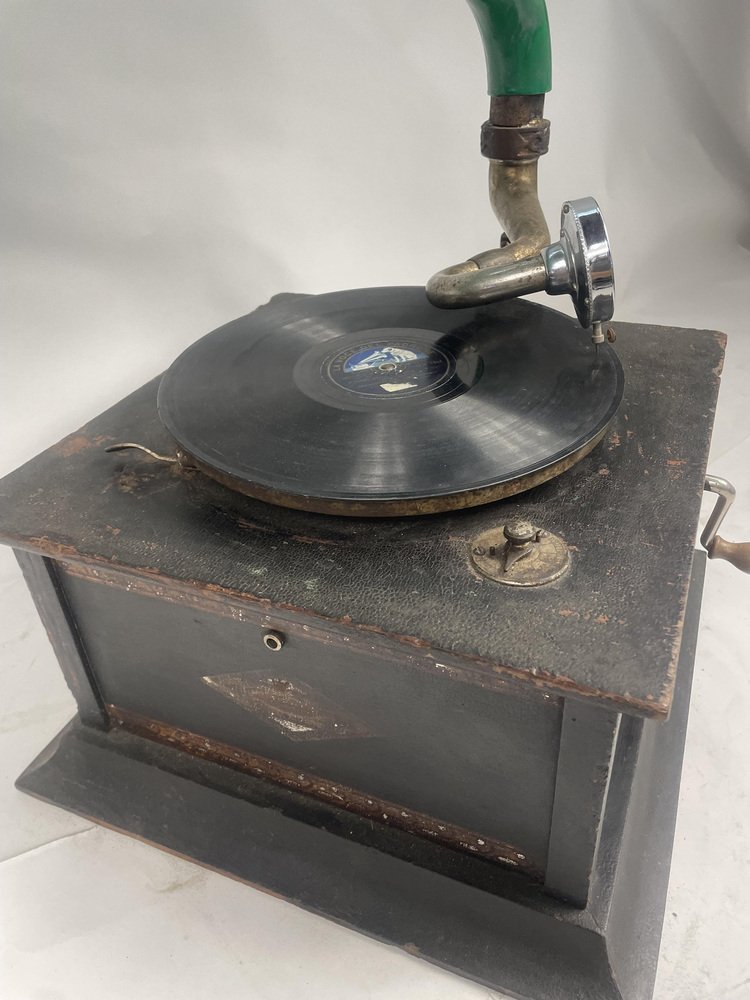 Antique Leo-Phone Gramophone, 1890s for sale at Pamono