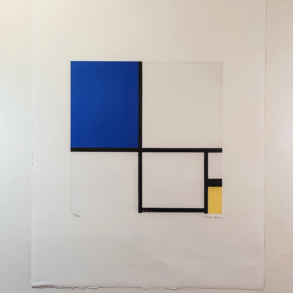 After Piet Mondrian, Composition, Lithograph, 1970s for sale at Pamono