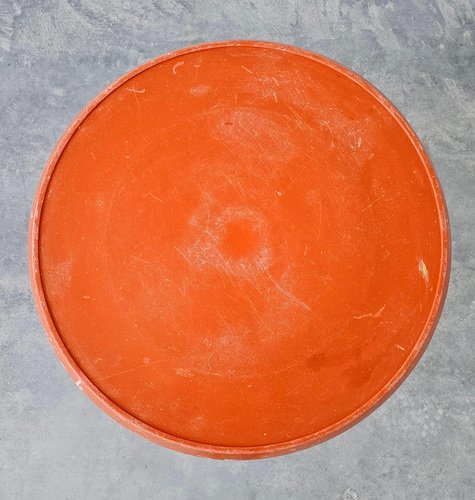 Space Age Orange Patio Table Model Diablo by Kovinoplastika, Former ...