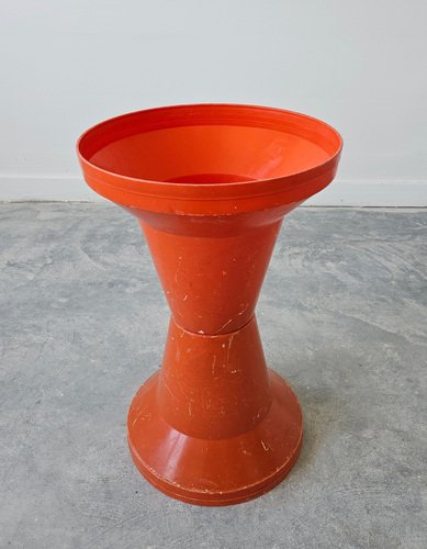 Space Age Orange Patio Table Model Diablo by Kovinoplastika, Former ...