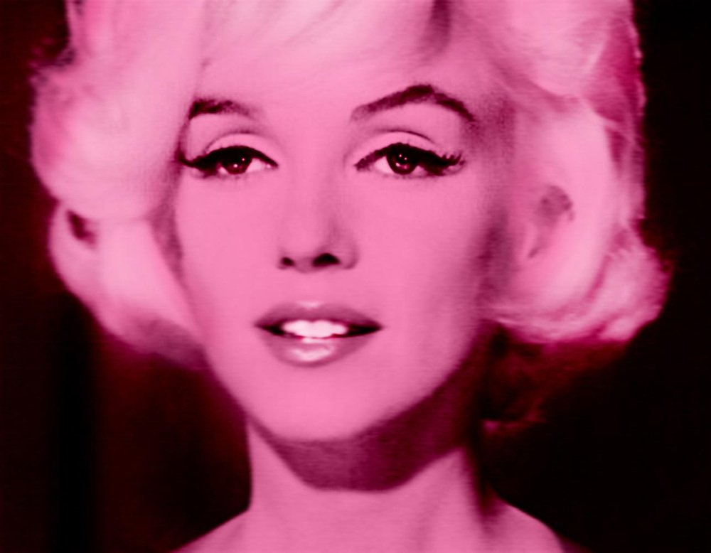 Pink Marilyn, Signed limited edition Pop Art, Marilyn Monroe, 2023 for ...