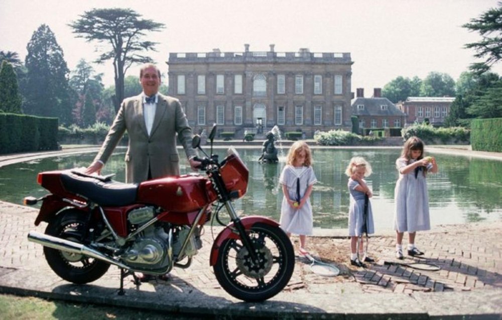 Slim Aarons, Motorcycling Lord, Estate Stamped Photographic Print, 1990 ...