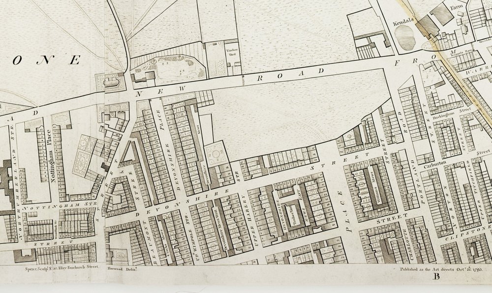 Large-Scale Survey of London Map with Marylebone & St Pancras for sale ...