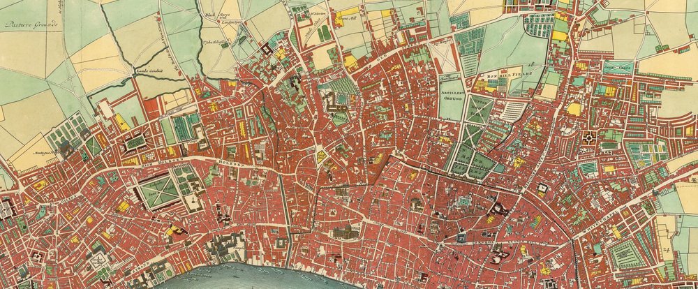 Pirate Edition of Morden & Leas Map of London for sale at Pamono