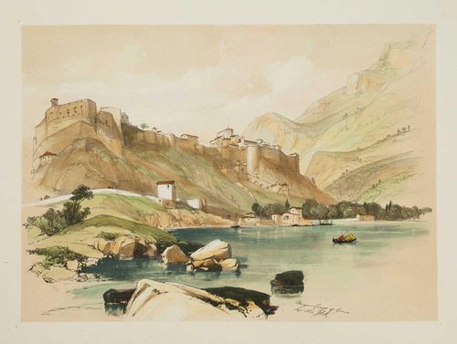 James Duffield Harding, View of Monte Carlo, 1836, Lithograph for sale ...