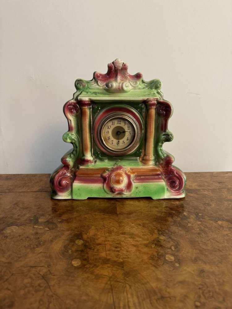 Staffordshire Mantle Clock, 1900s for sale at Pamono