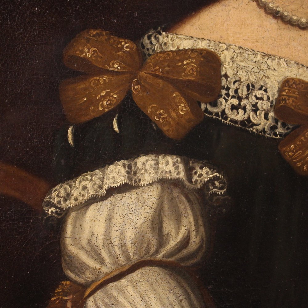 Portrait of a Lady, 1730, Oil on Canvas, Framed for sale at Pamono