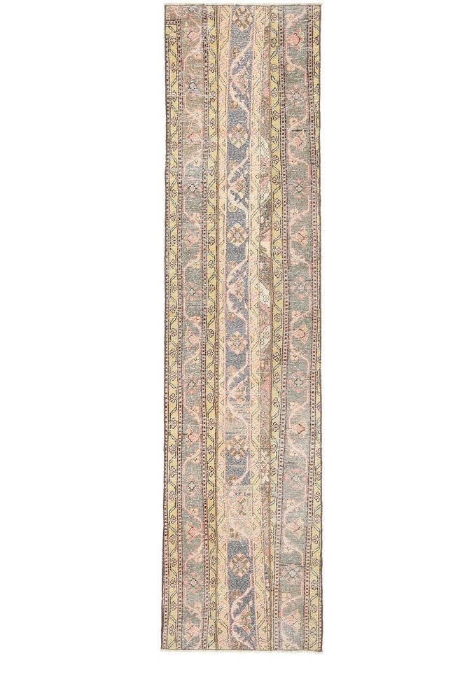 Vintage Turkish Wool Runner Rug for sale at Pamono