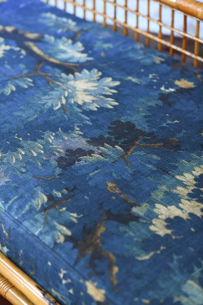 Tan Rattan Daybed, 1980s for sale at Pamono