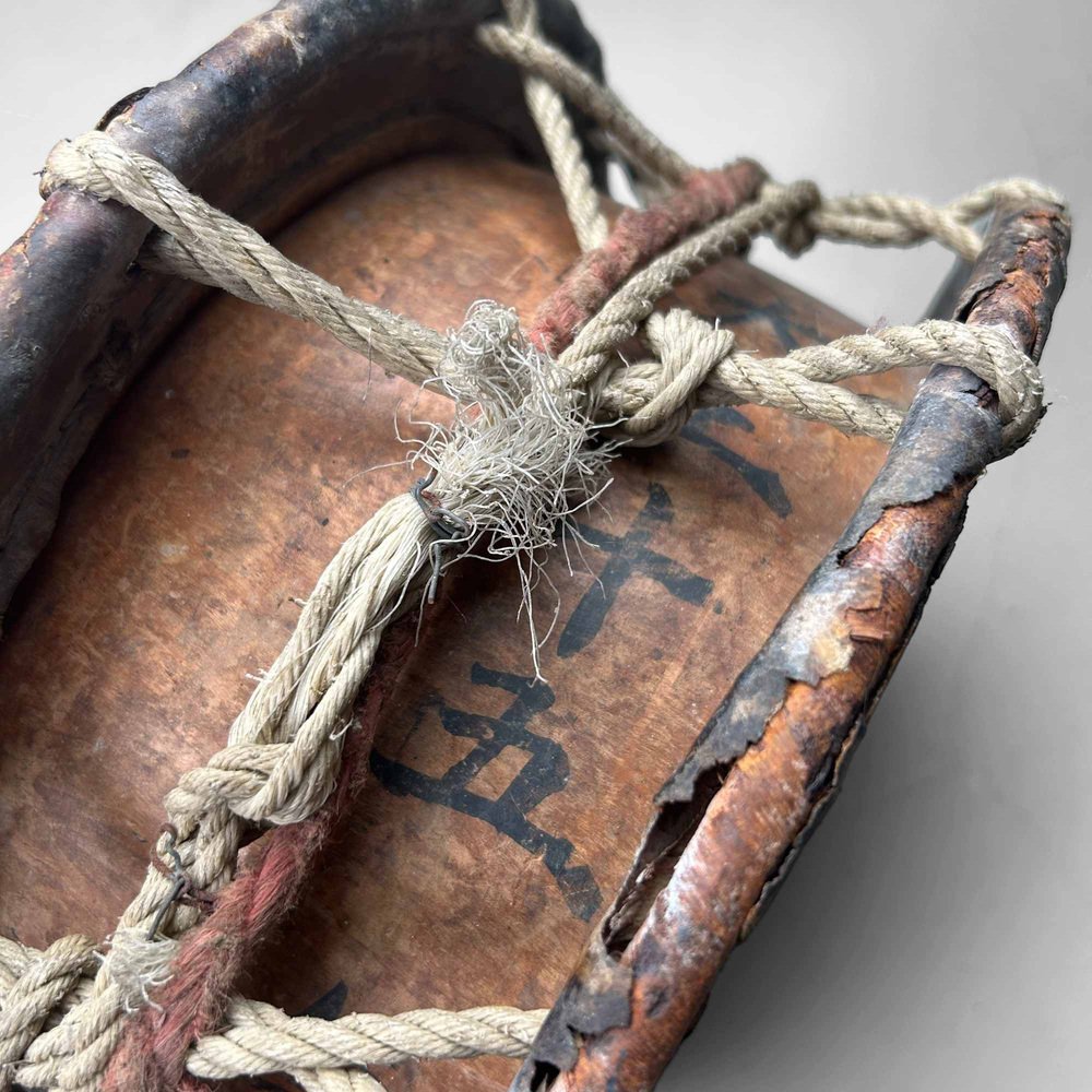 Late Edo Period Shimedaiko Japanese Barrel Drum for sale at Pamono