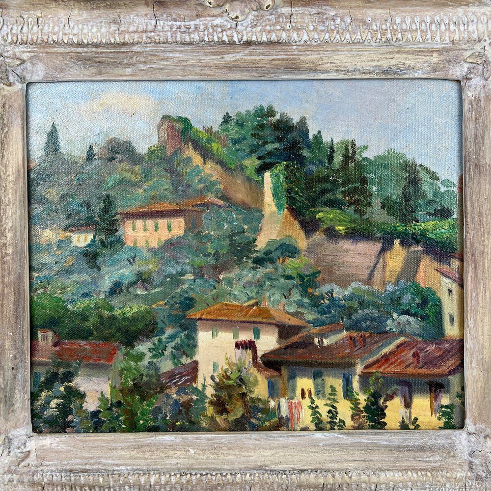 Italian Artist, Landscape, Oil Painting, Early 1900s, Framed for sale ...