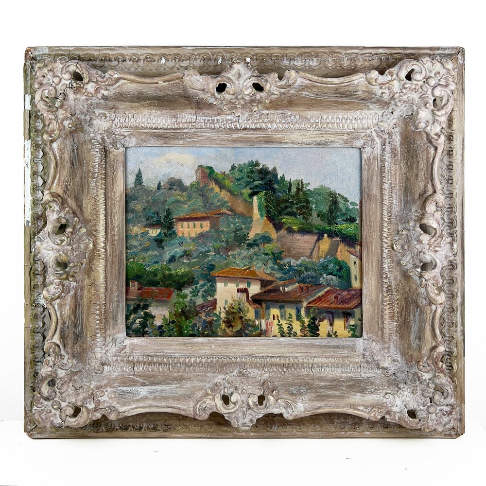 Italian Artist, Landscape, Oil Painting, Early 1900s, Framed for sale ...