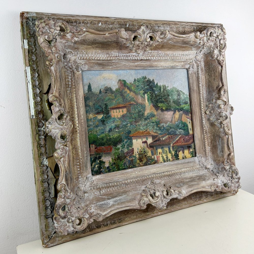 Italian Artist, Landscape, Oil Painting, Early 1900s, Framed for sale ...