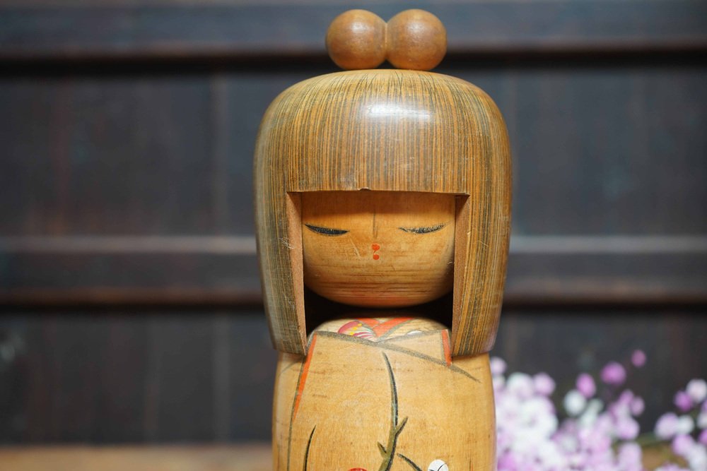 Sosaku Kokeshi by Kojo Tanaka, Japan., 1960s for sale at Pamono
