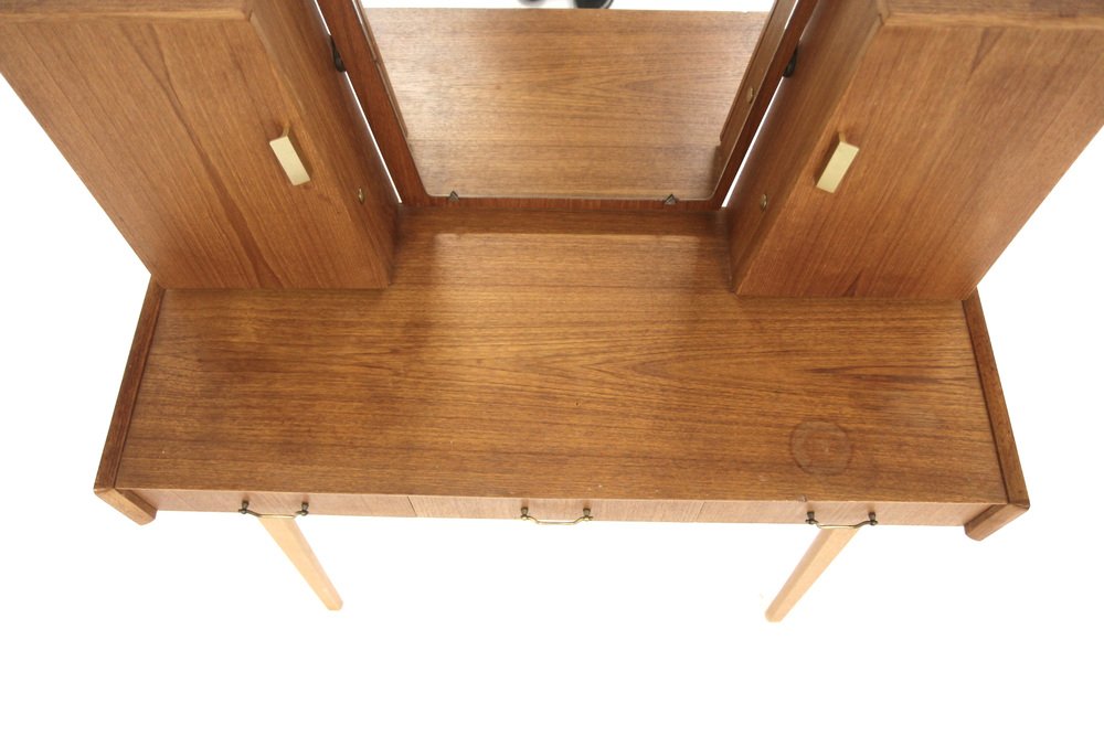 Scandinavian Teak Dressing Table, Sweden, 1960s for sale at Pamono