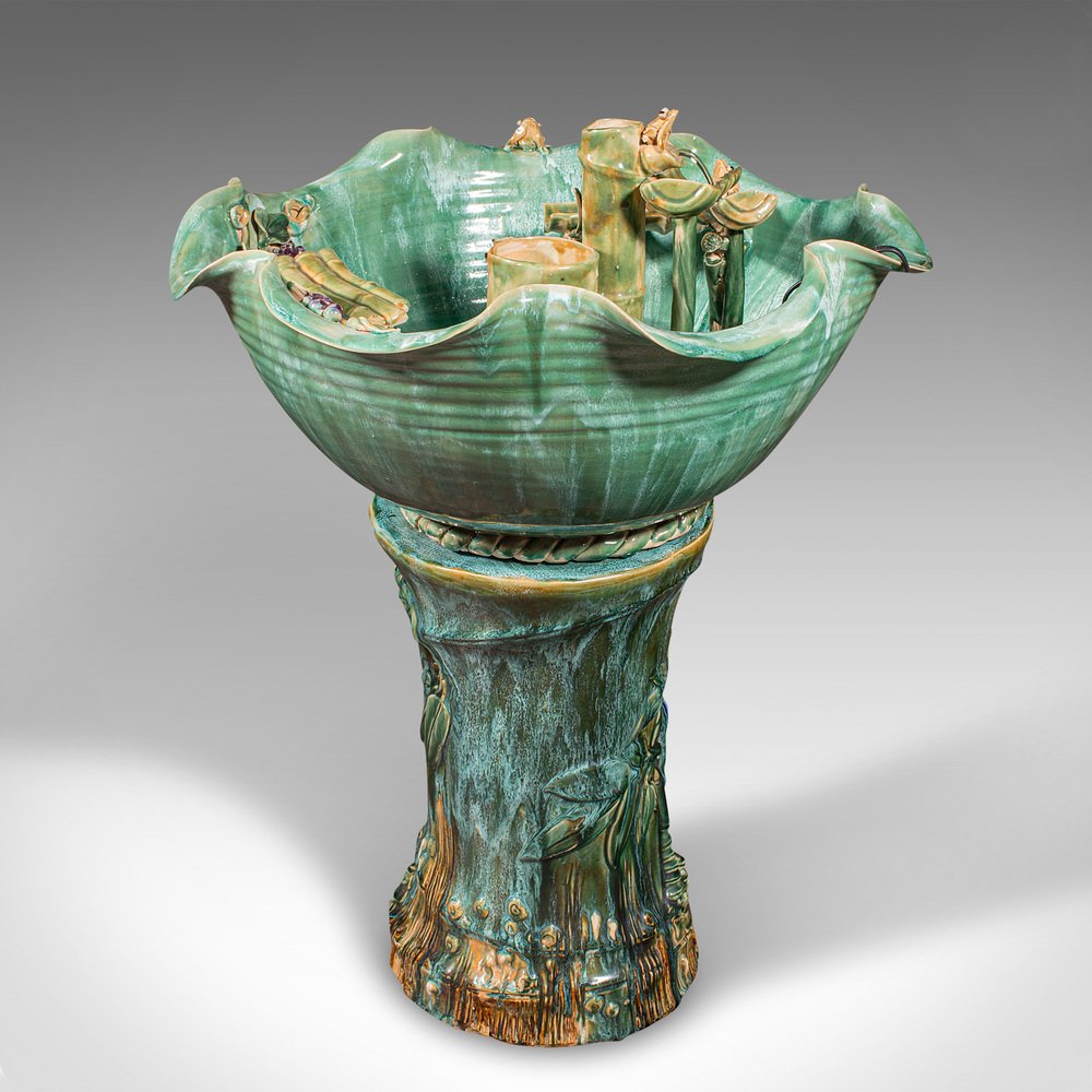 Large Vintage Indoor Water Feature in Chinese Ceramic, 1980s for sale ...