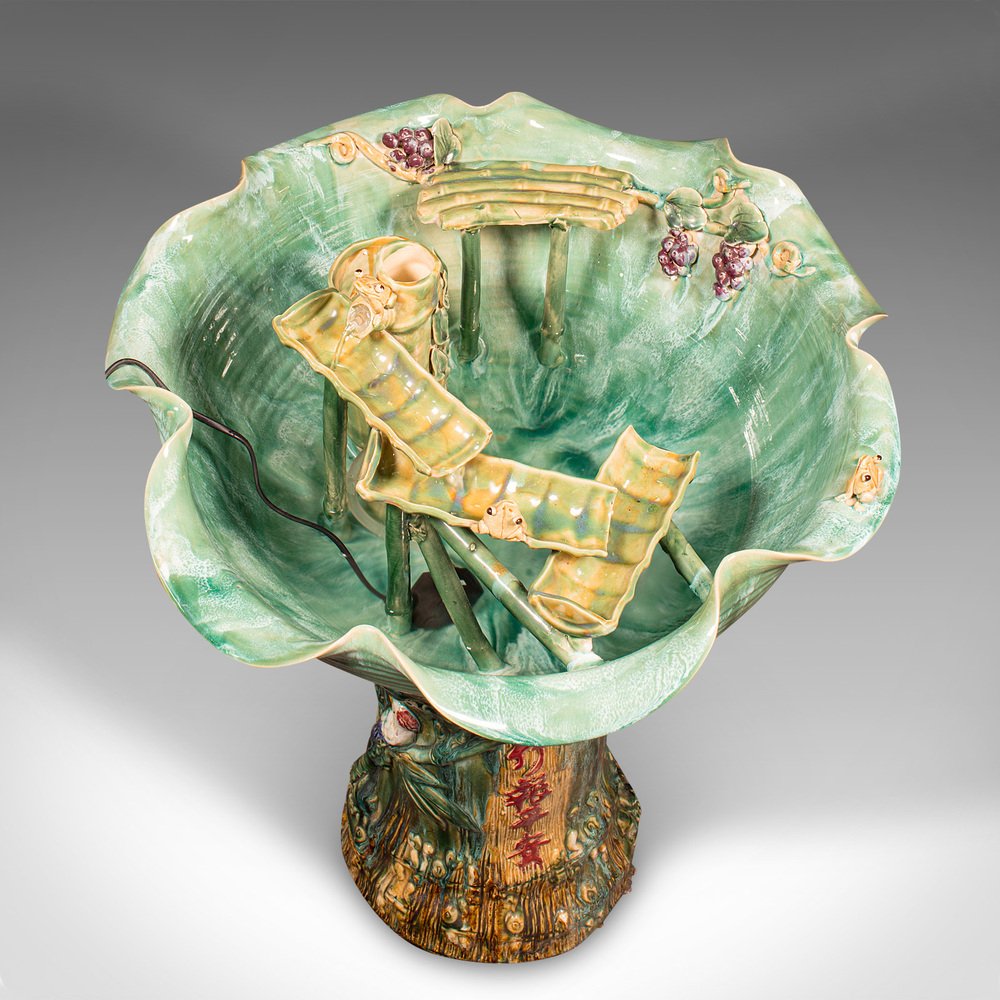 Large Vintage Indoor Water Feature in Chinese Ceramic, 1980s for sale ...