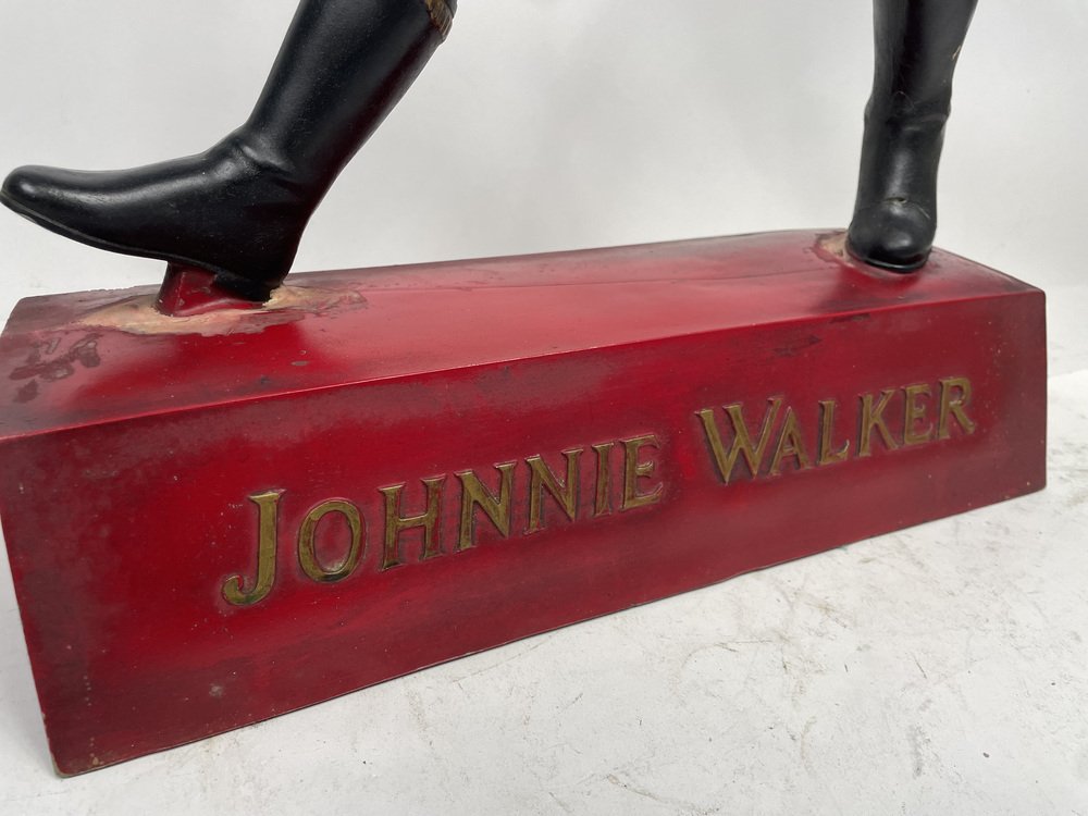 Advertising Statue from Johnnie Walker, 1950s for sale at Pamono
