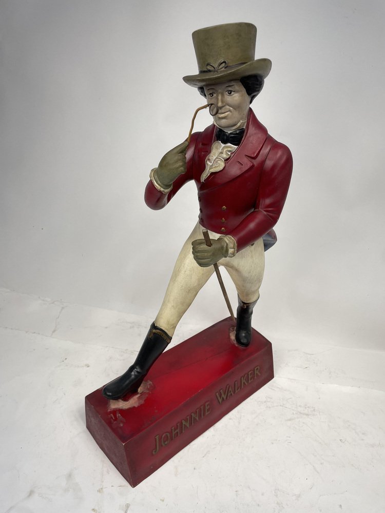 Advertising Statue from Johnnie Walker, 1950s for sale at Pamono