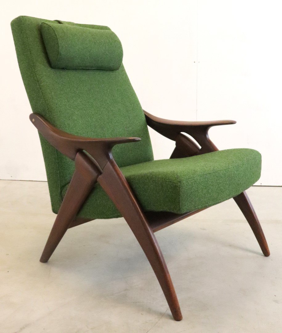 Grüner Vintage Sessel, 1960er bei Pamono kaufen