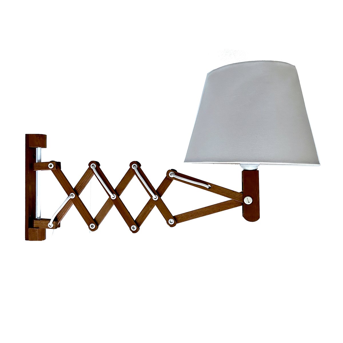 Vintage Danish Modern Scissor Wall Light, 1970s for sale at Pamono
